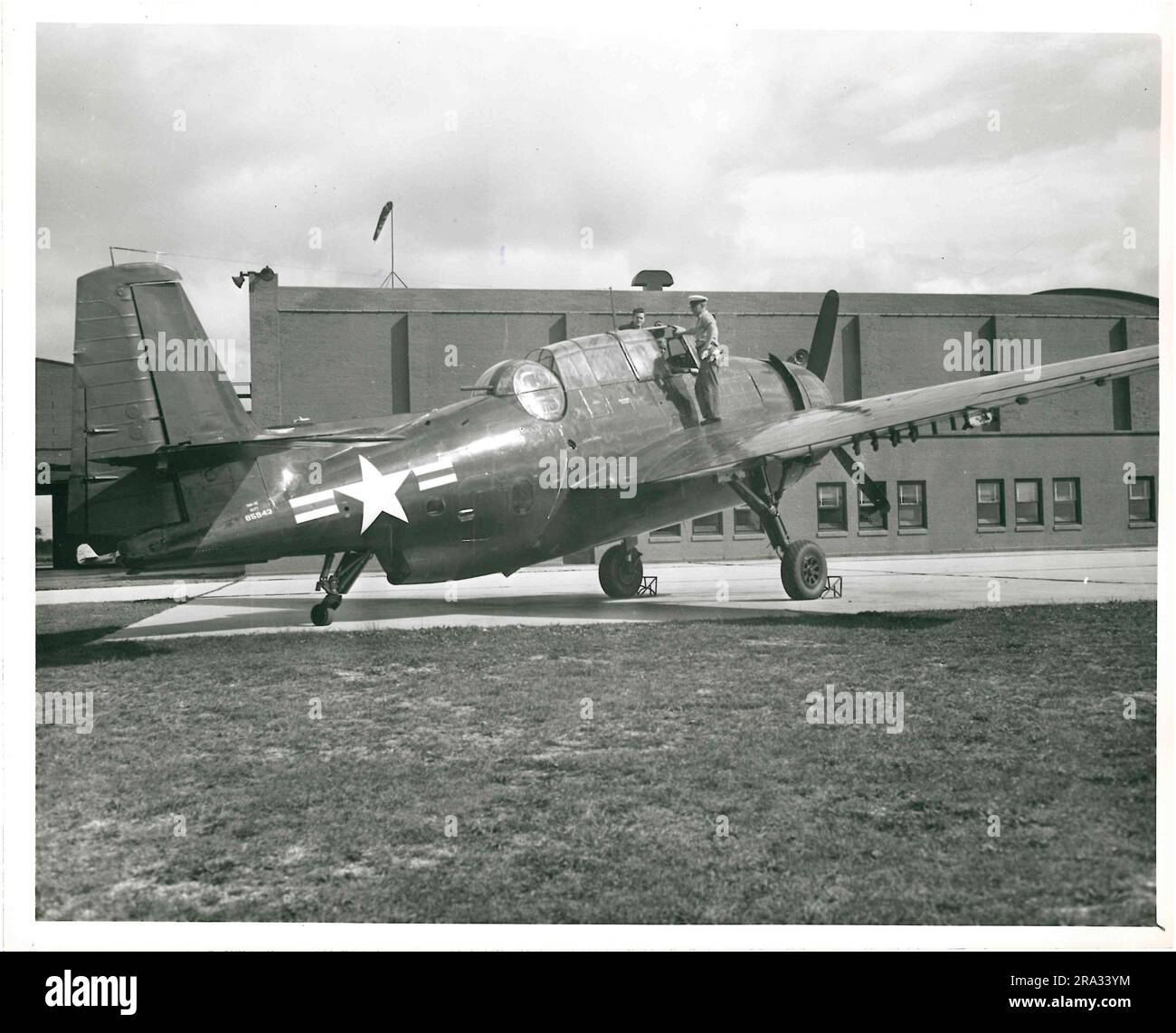 Photograph of Rear of Airplane Stock Photo - Alamy