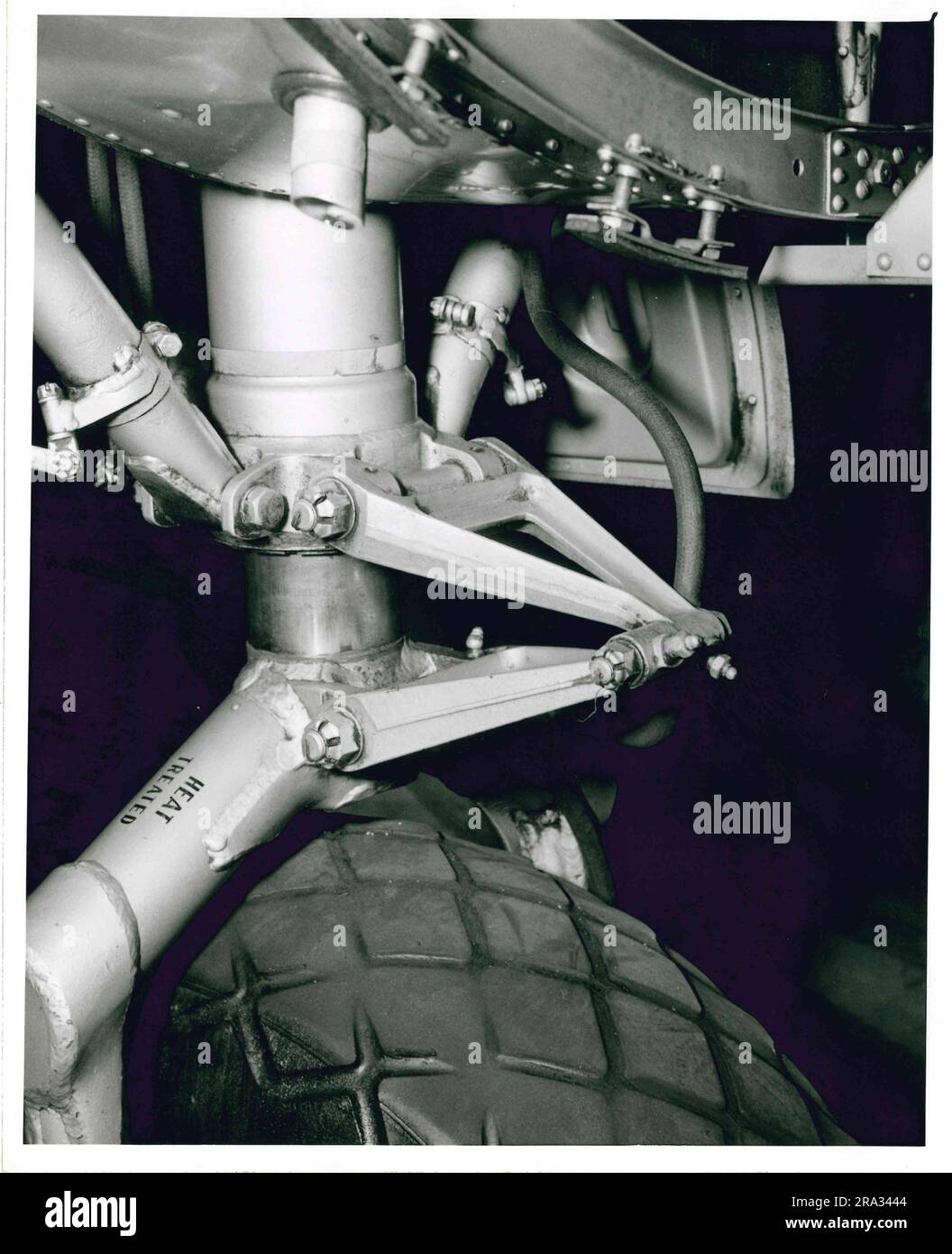 Photograph of "JRB Plane Wheel Stock Photo - Alamy