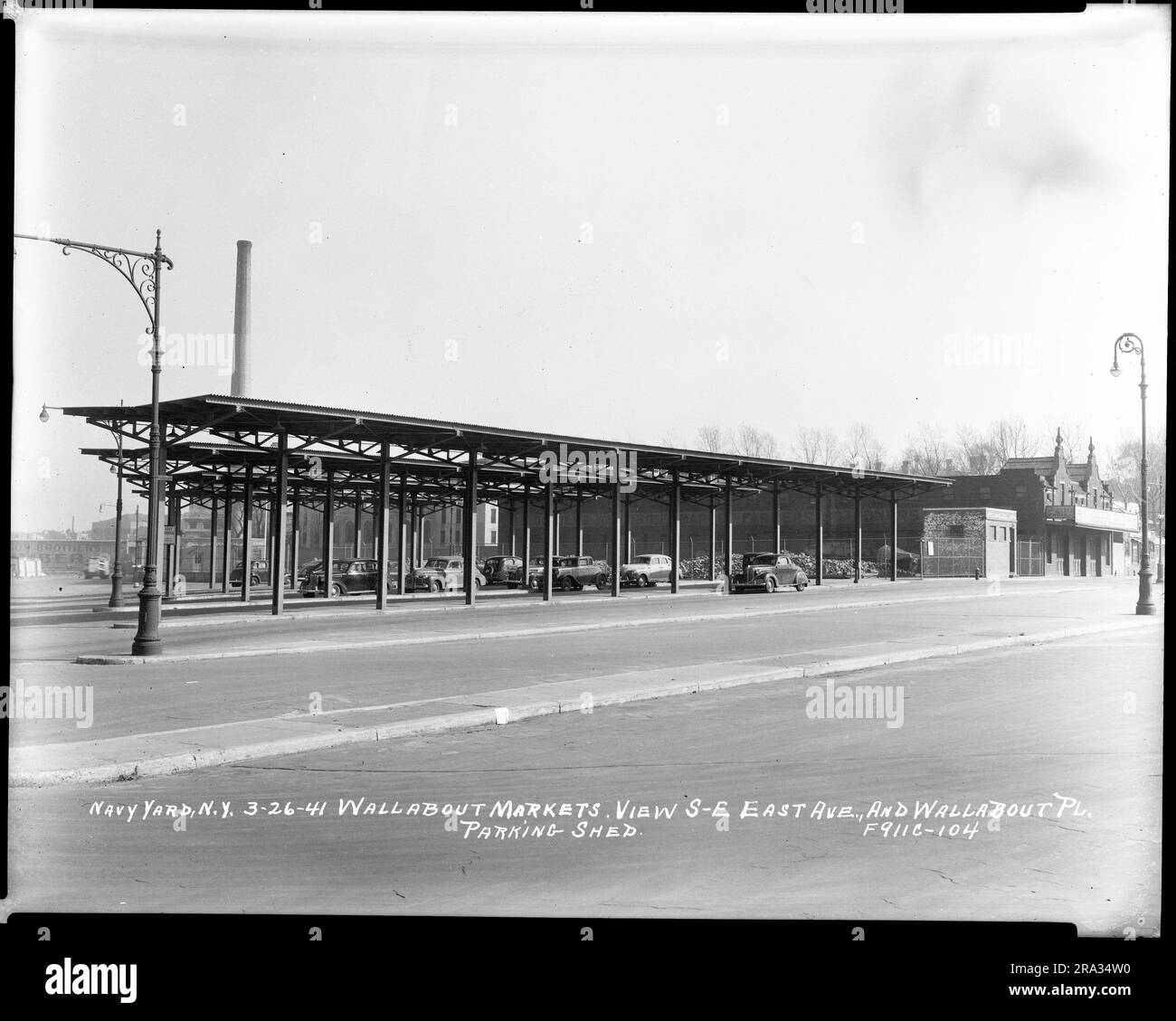 View parking lot from Black and White Stock Photos & Images - Alamy
