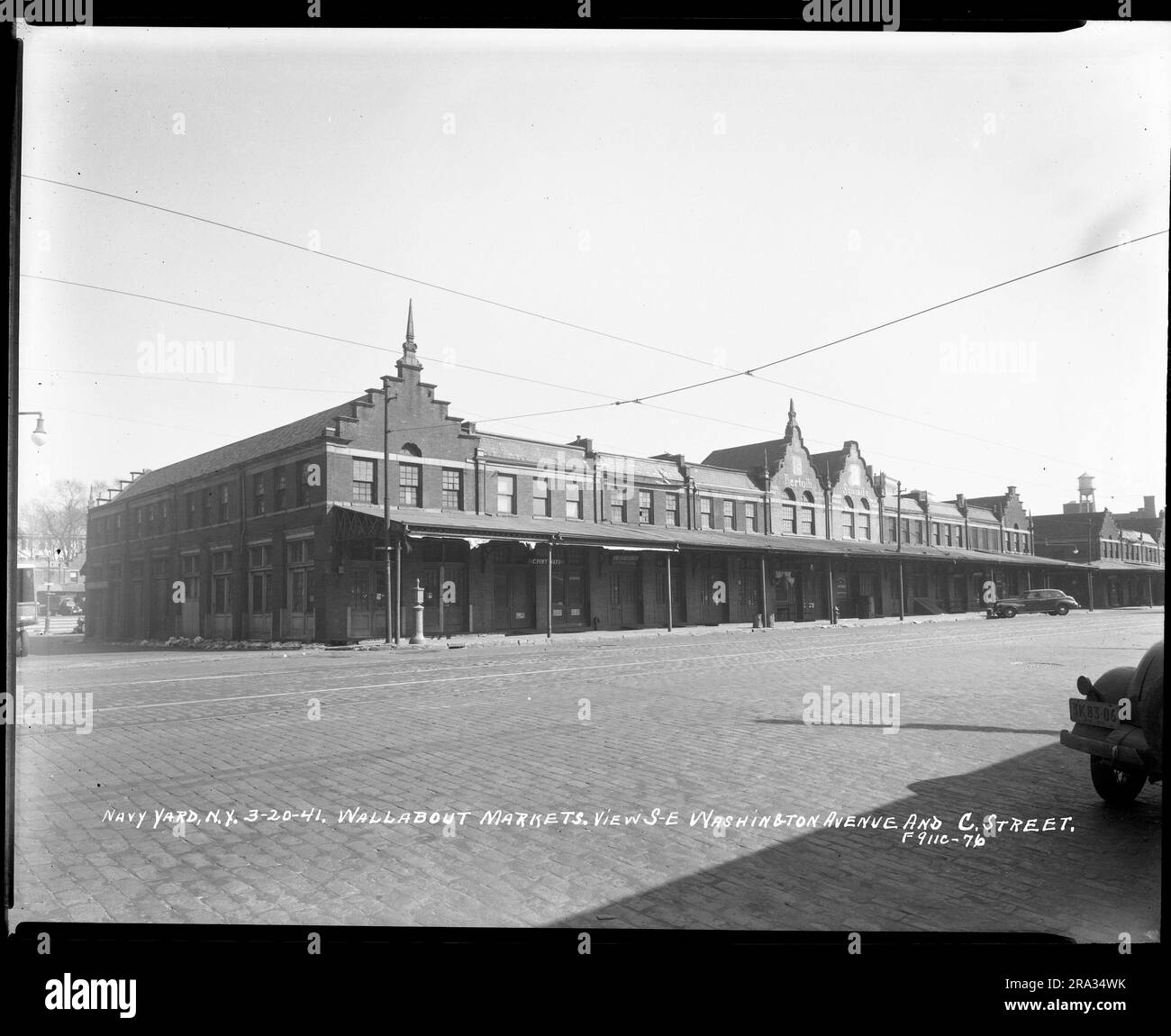 View Southeast from Washington Avenue and C Street. Photograph looking ...