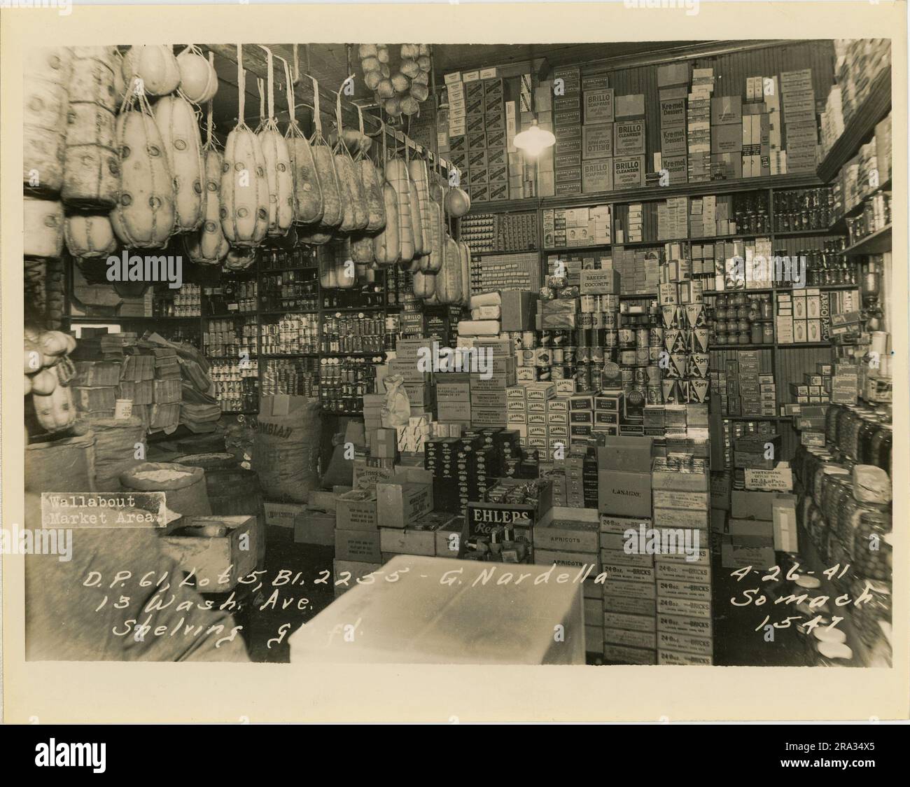 Photograph of interior room view of lot 5, bl. 2255 - G. Nordella, 13 ...