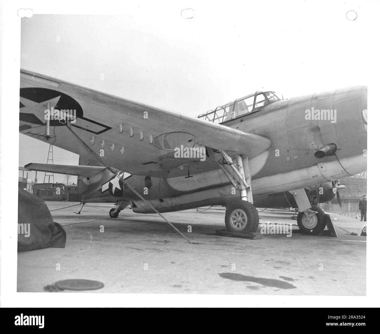Photograph of Airplane on Display Stock Photo - Alamy
