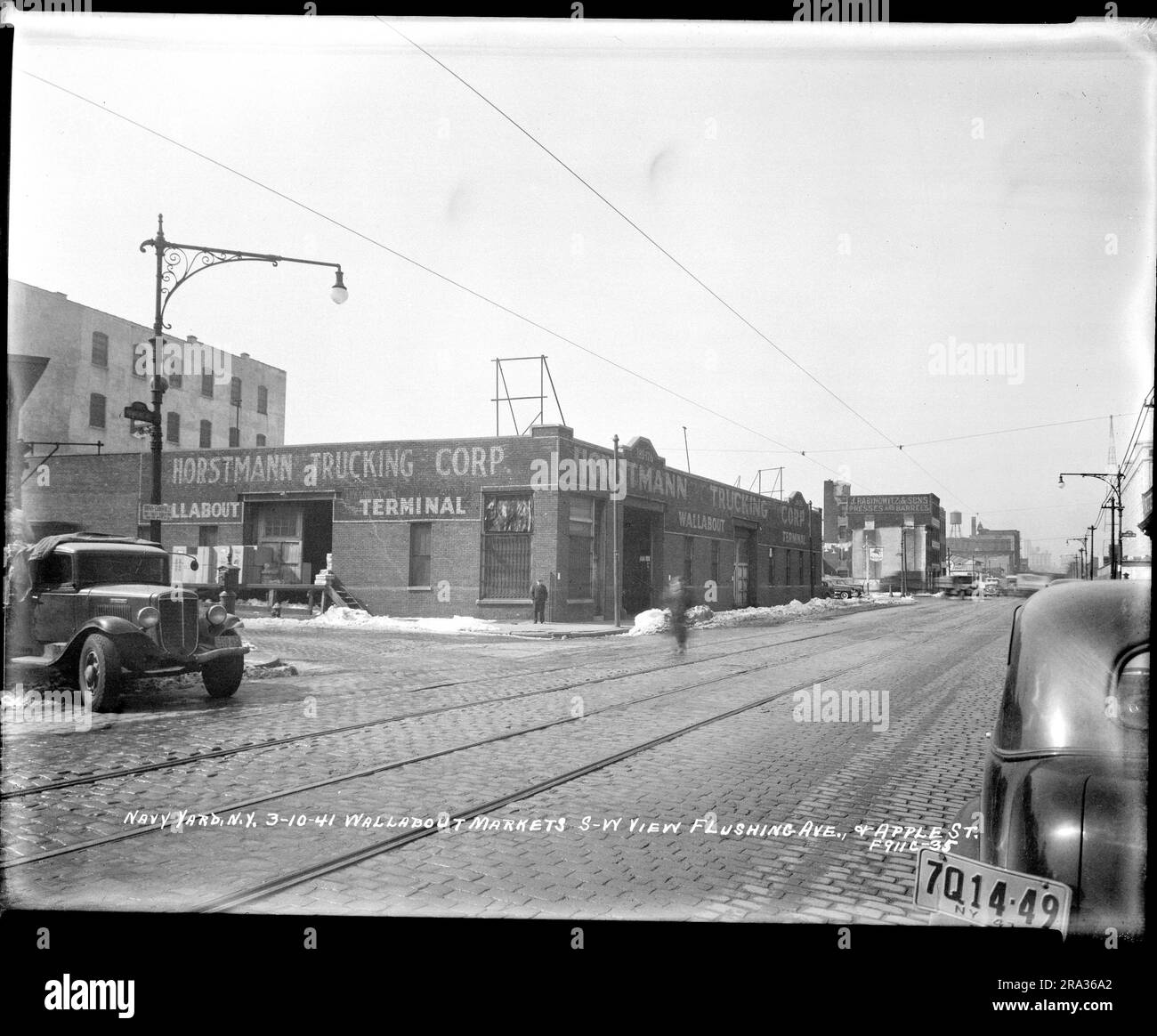 Brooklyn terminal market Black and White Stock Photos & Images - Alamy