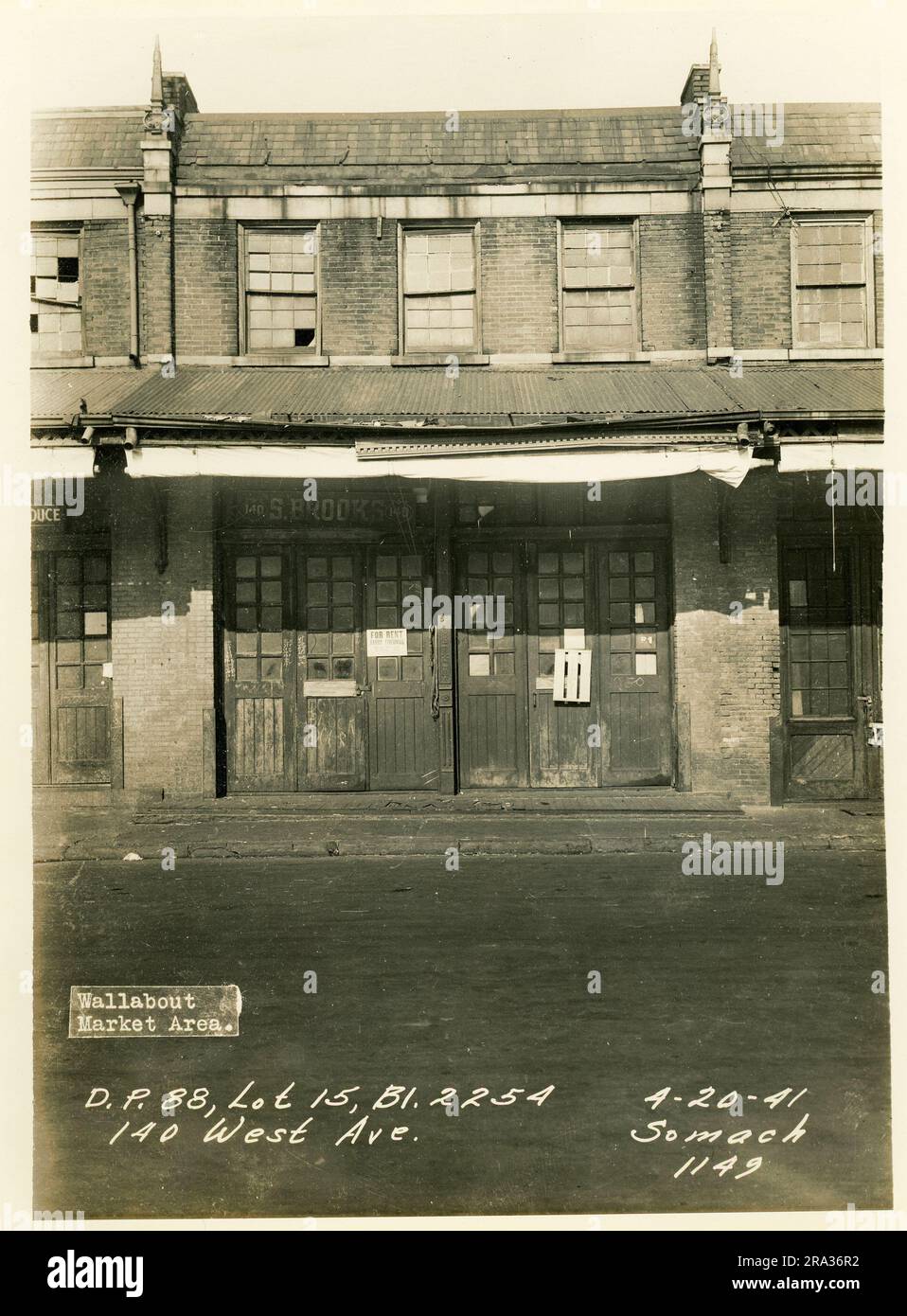 Photograph of exterior Wallabout Market, D.P. 88, Lot 15, Bl. 2254, 140 ...
