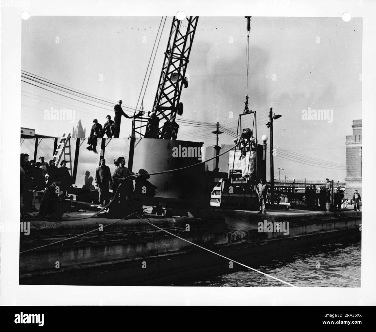 Photograph of a Military Dive Operation Stock Photo - Alamy