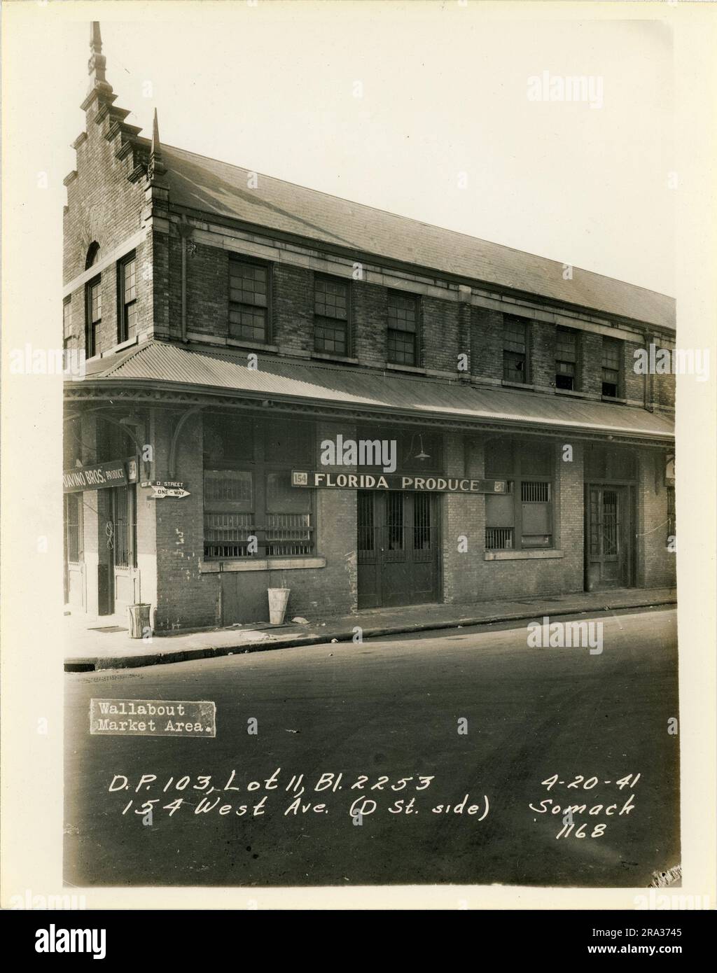 Photograph of exterior of lot 11, Bl. 2253, 154 West Ave (D St side ...