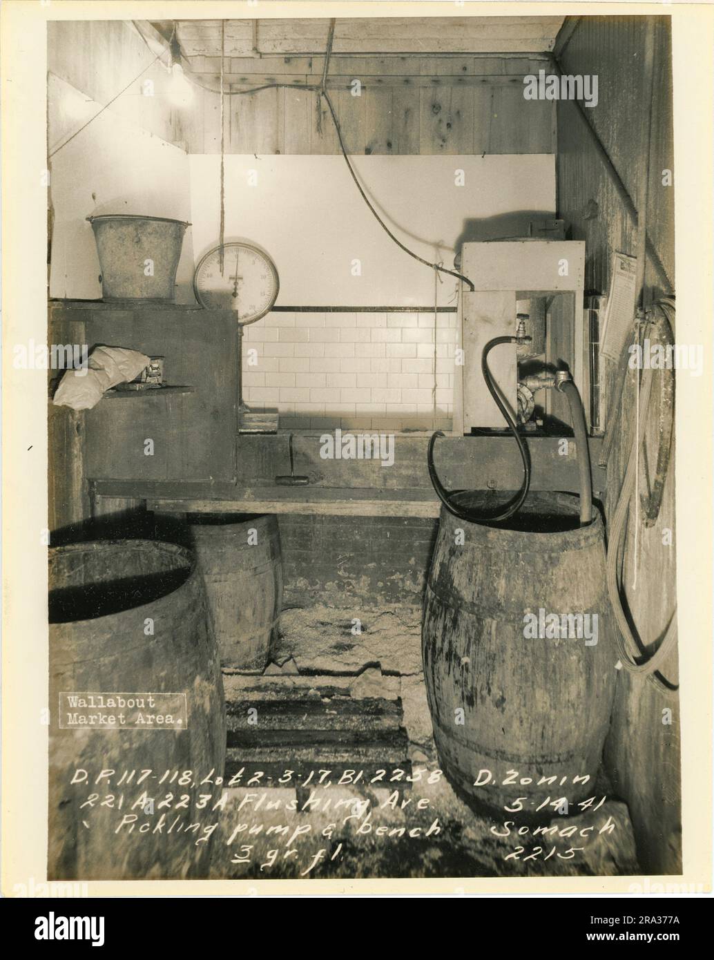 Photograph of interior of lots 2-3-17, Bl. 2258, 221A-223A Flushign Ave ...