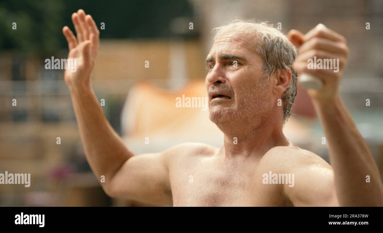 Beau Is Afraid film Joaquin Phoenix Stock Photo - Alamy