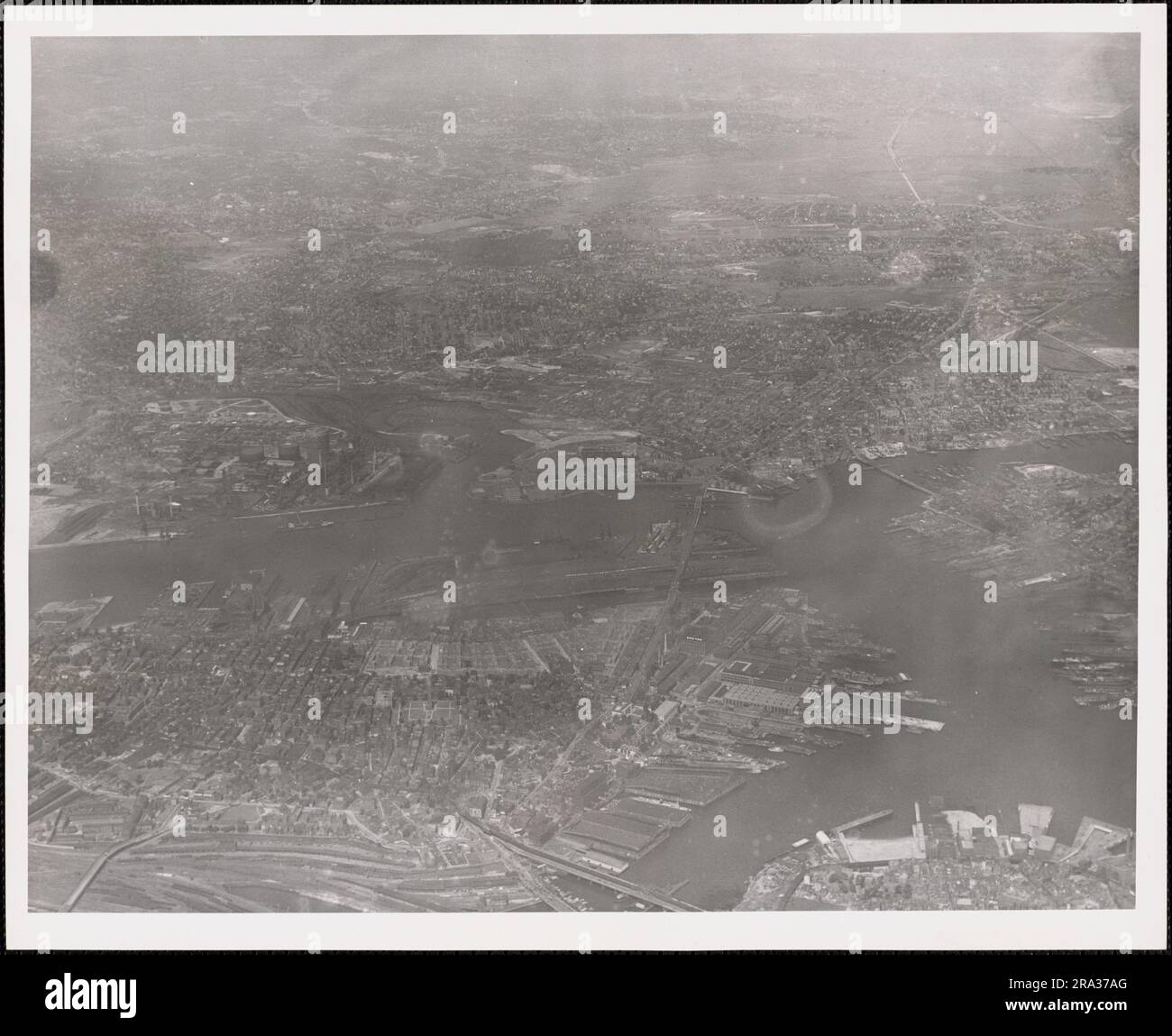 View from South at 5,000 Feet, Chelsea Naval Hospital , Chelsea ...