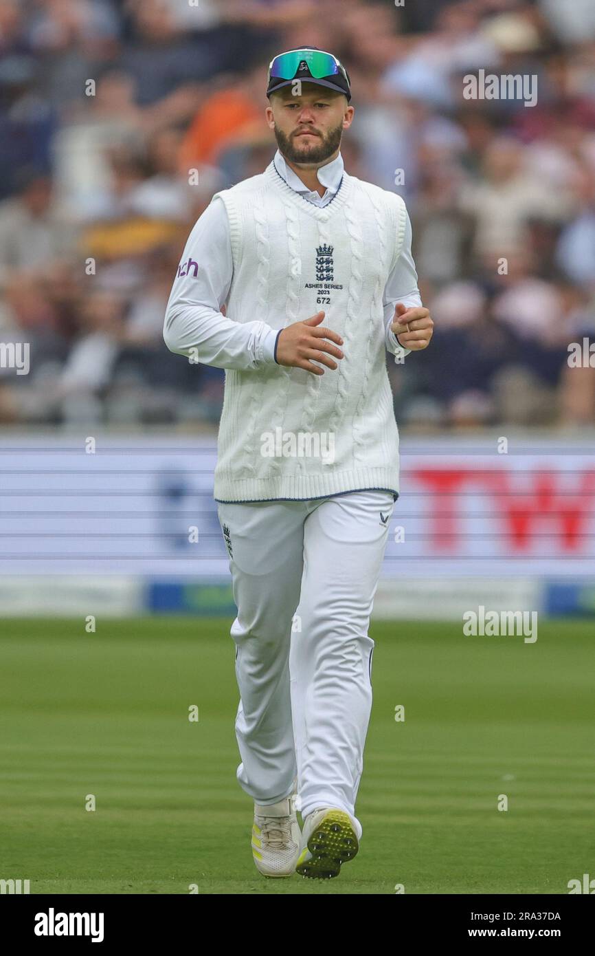 Ben Duckett of England during the LV= Insurance Ashes Test Series ...