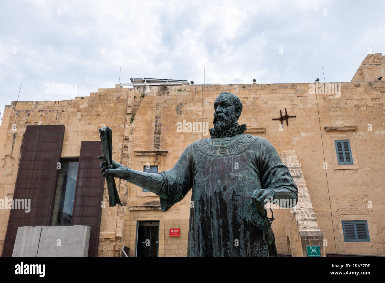 Valletta, Malta, 30 April 2023. John of Valetta, is a Grand Master of ...