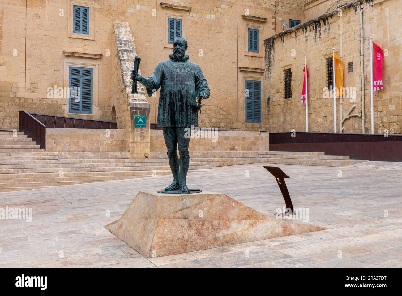 Valletta, Malta, 30 April 2023. John of Valetta, is a Grand Master of ...