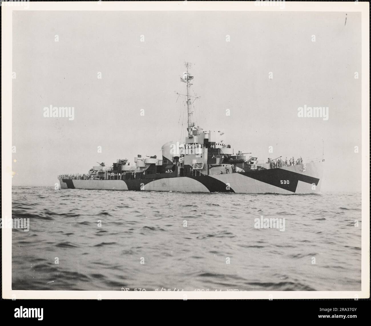 Evarts-class Destroyer USS John M. Bermingham (DE-530), Built by Navy ...