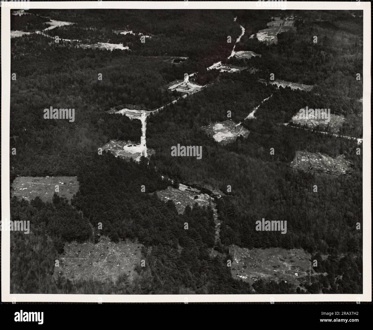 Construction Progress of U.S. Naval Magazine, Cohasset, Massachusetts ...