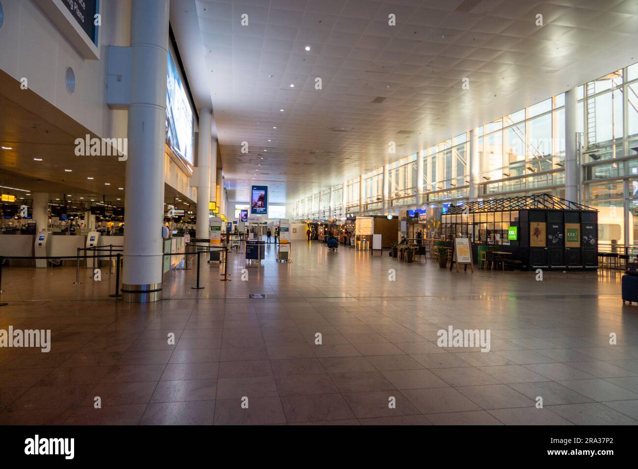 Zaventem, Belgium, April 29, 2023. Interior of Zaventem airport ... Zaventem, Belgium, April 29, 2023. Interior of Zaventem airport ...