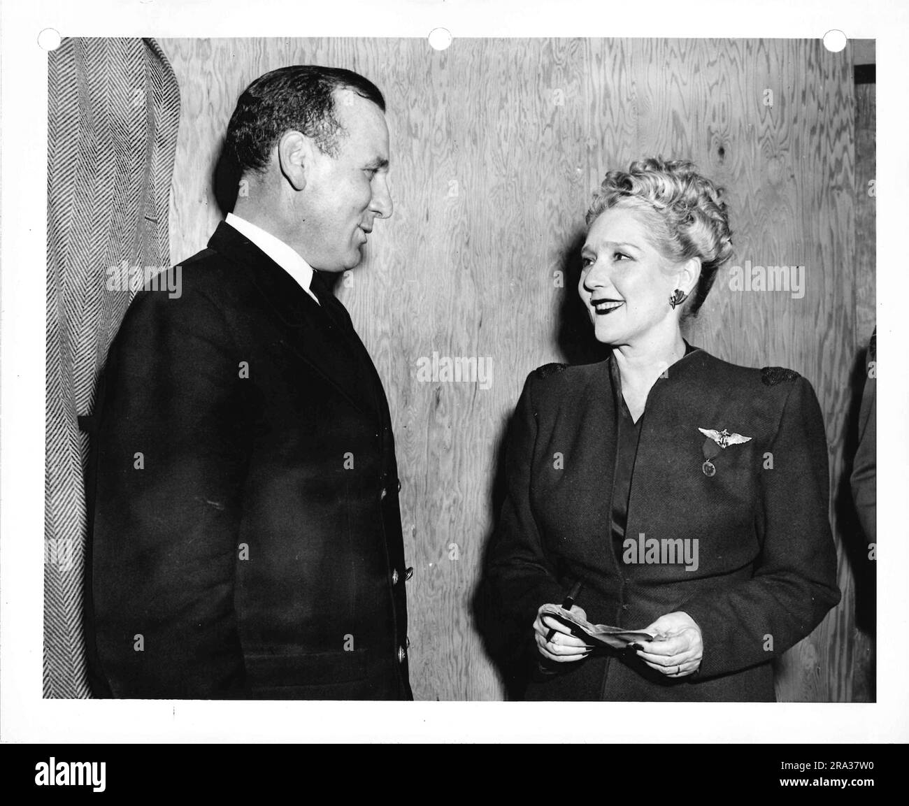 Photo man woman standing Black and White Stock Photos & Images - Alamy