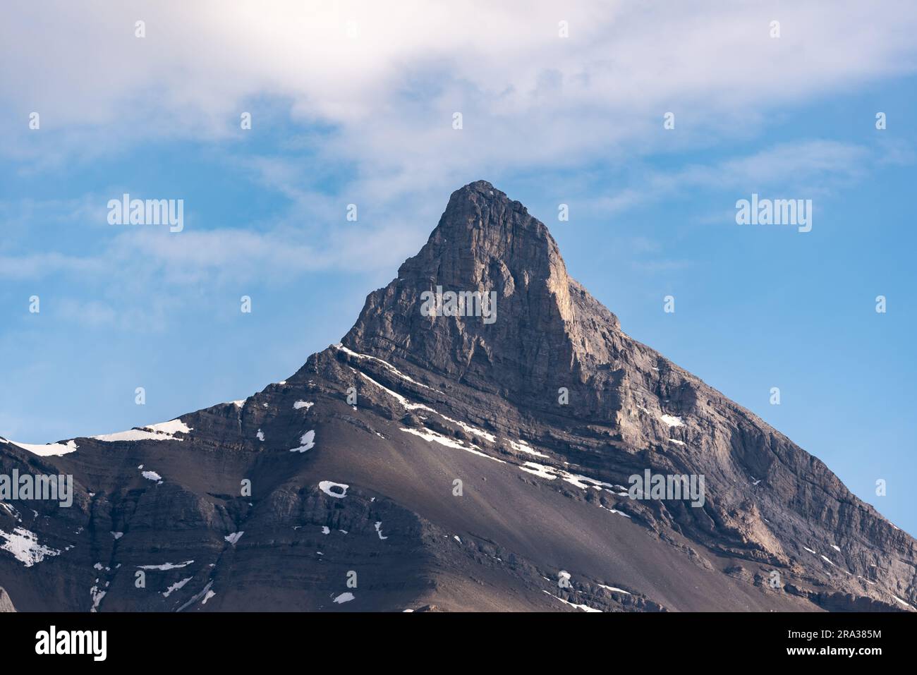Incredible nature scenery outside of Banff National Park during summer ...