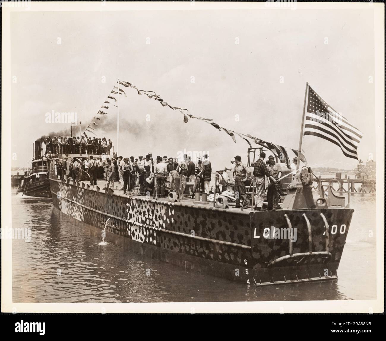 Landing Class Infantry (LCI) built in Lawley's Ship Yard ...