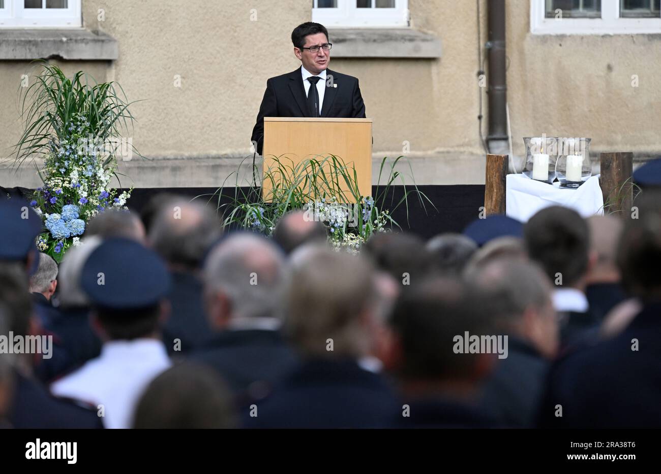 Sankt Augustin, Germany. 30th June, 2023. Max Leitterstorf, Mayor of ...
