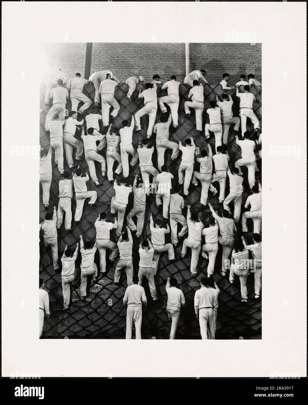 Physical Conditioning Class, Cousens Gymnasium, Tufts College ...