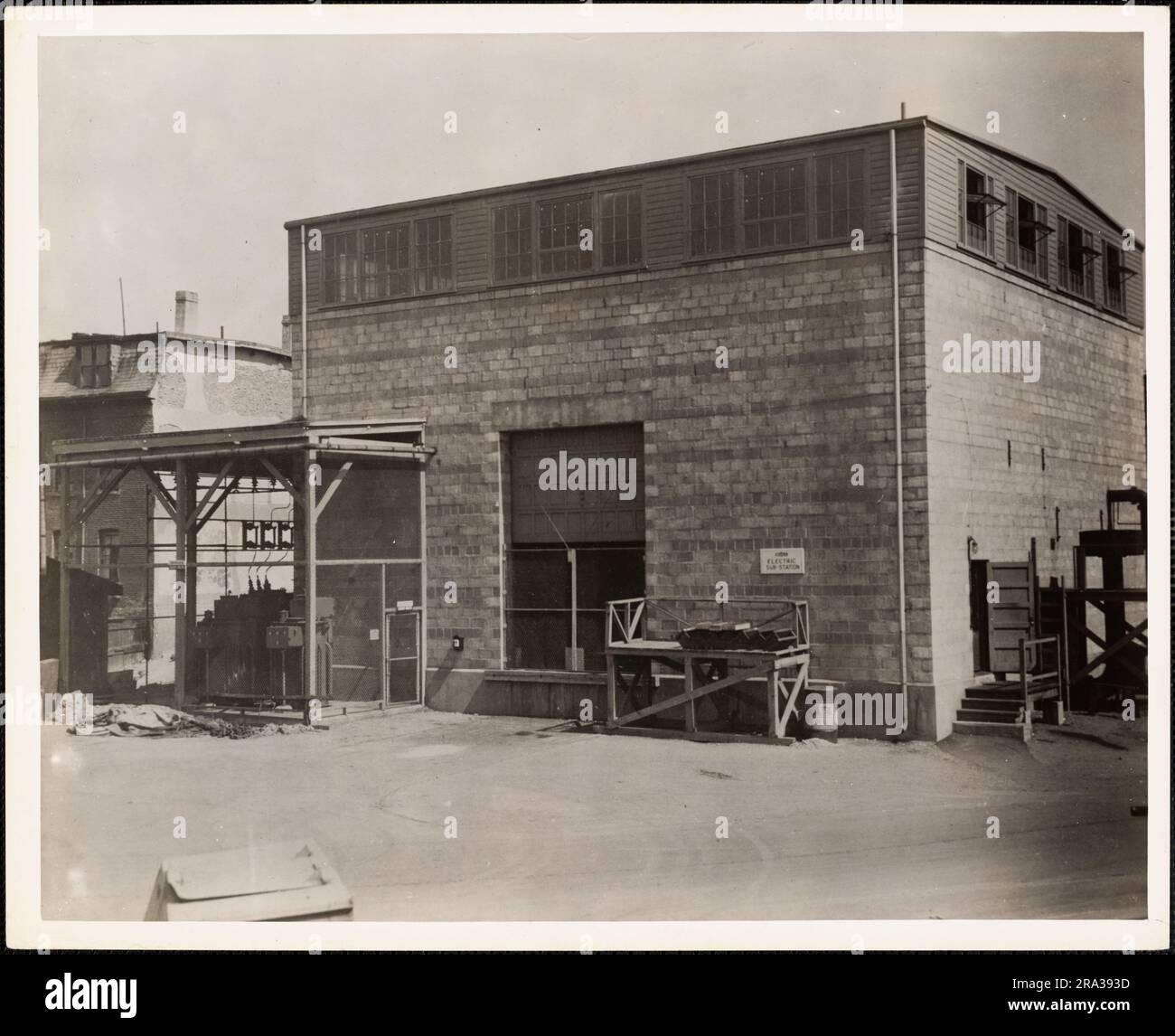 Sub-station Chelsea Annex, Completed 2/1943, Chelsea, Massachusetts ...