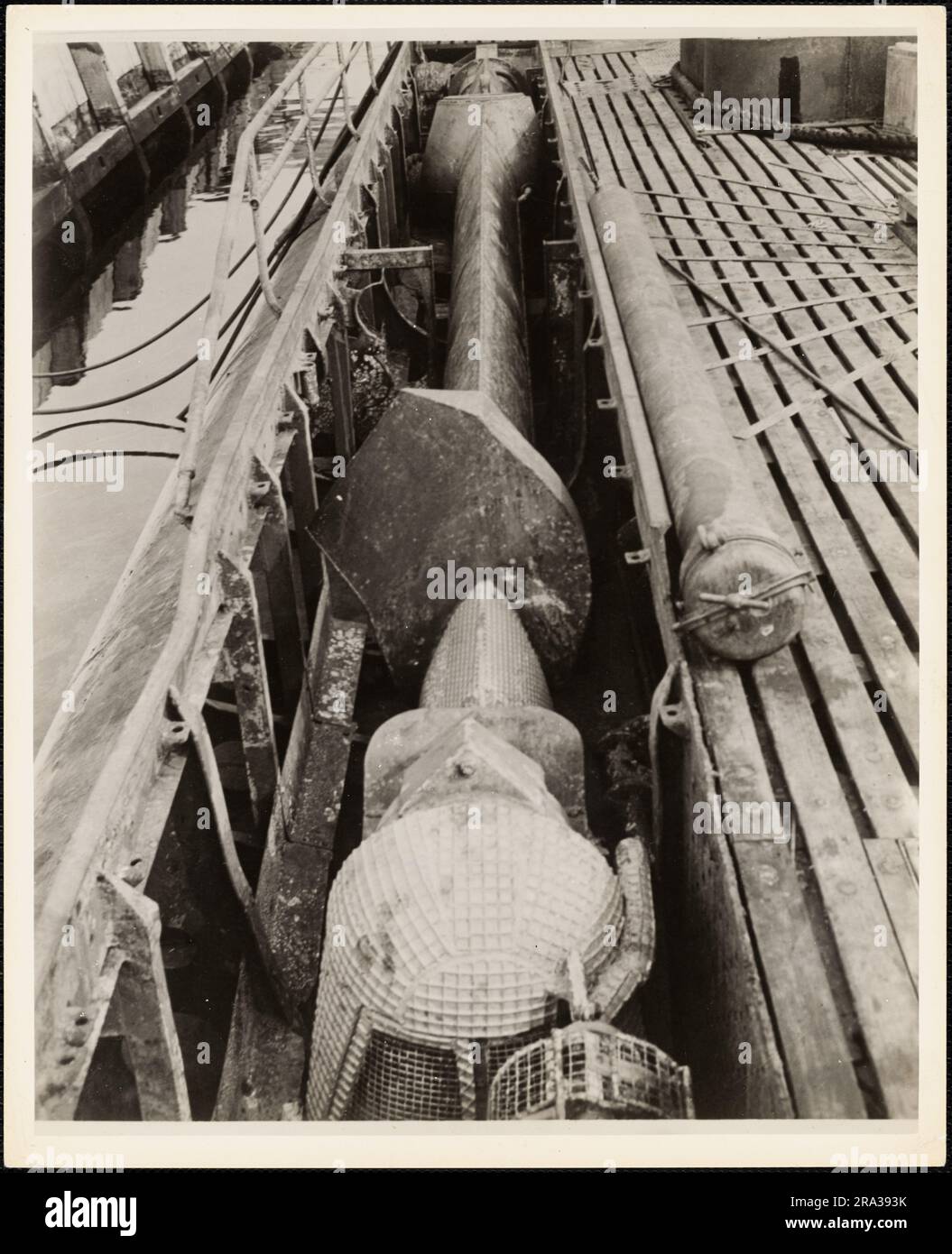 View of Submarine Snorkel on Deck of German U-Boat, Portsmouth, New ...