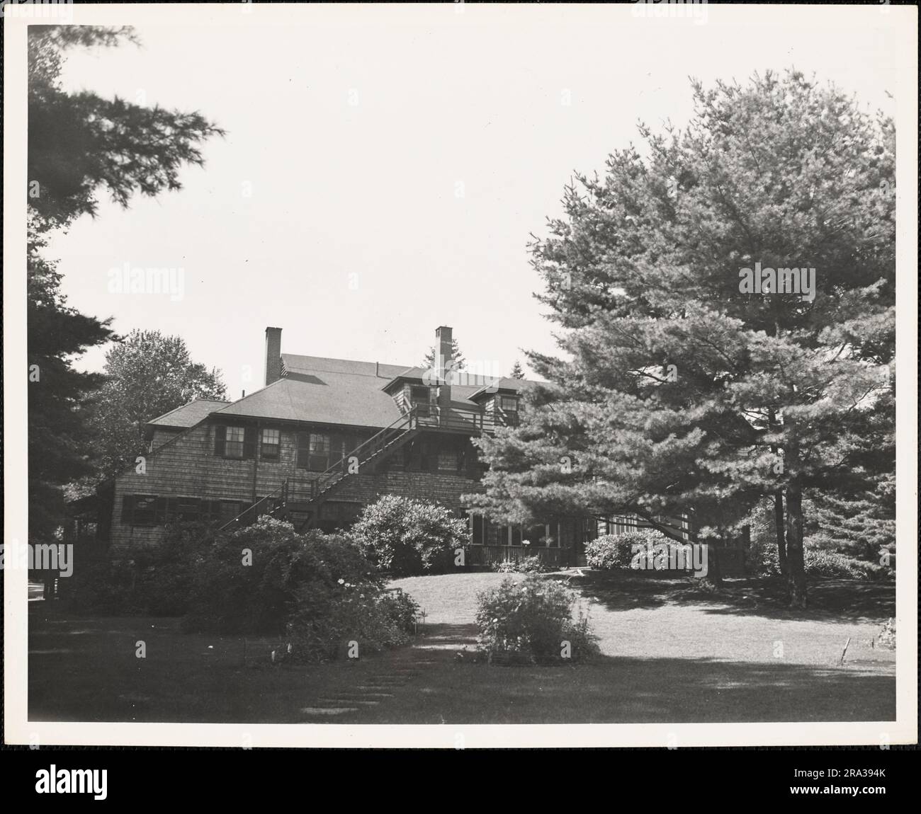 Falmouth Commissioned Officer's Mess (Rear View), Portland, Maine ...