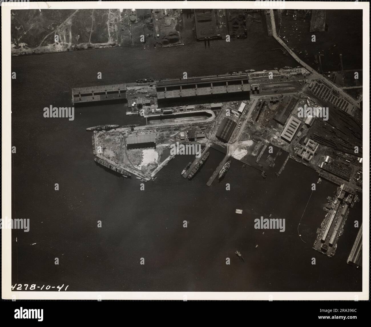 Vertical View at 10,000 Feet, Navy Yard Annex, South Boston ...