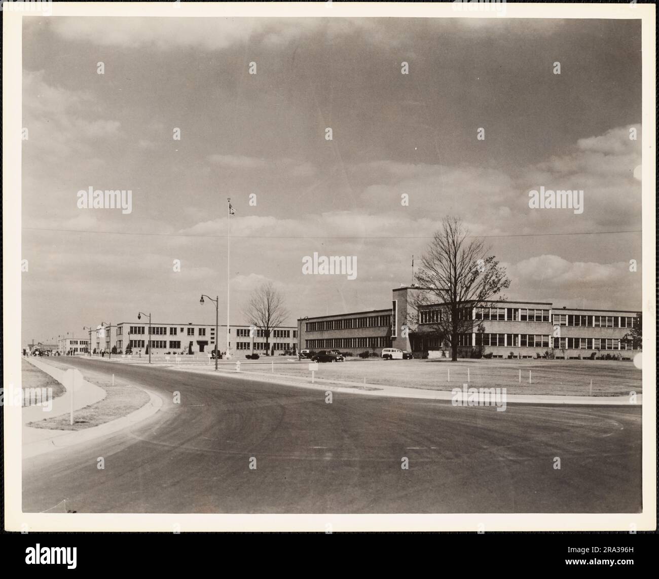 Administration Building and Barracks, Quonset Point, Rhode Island ...