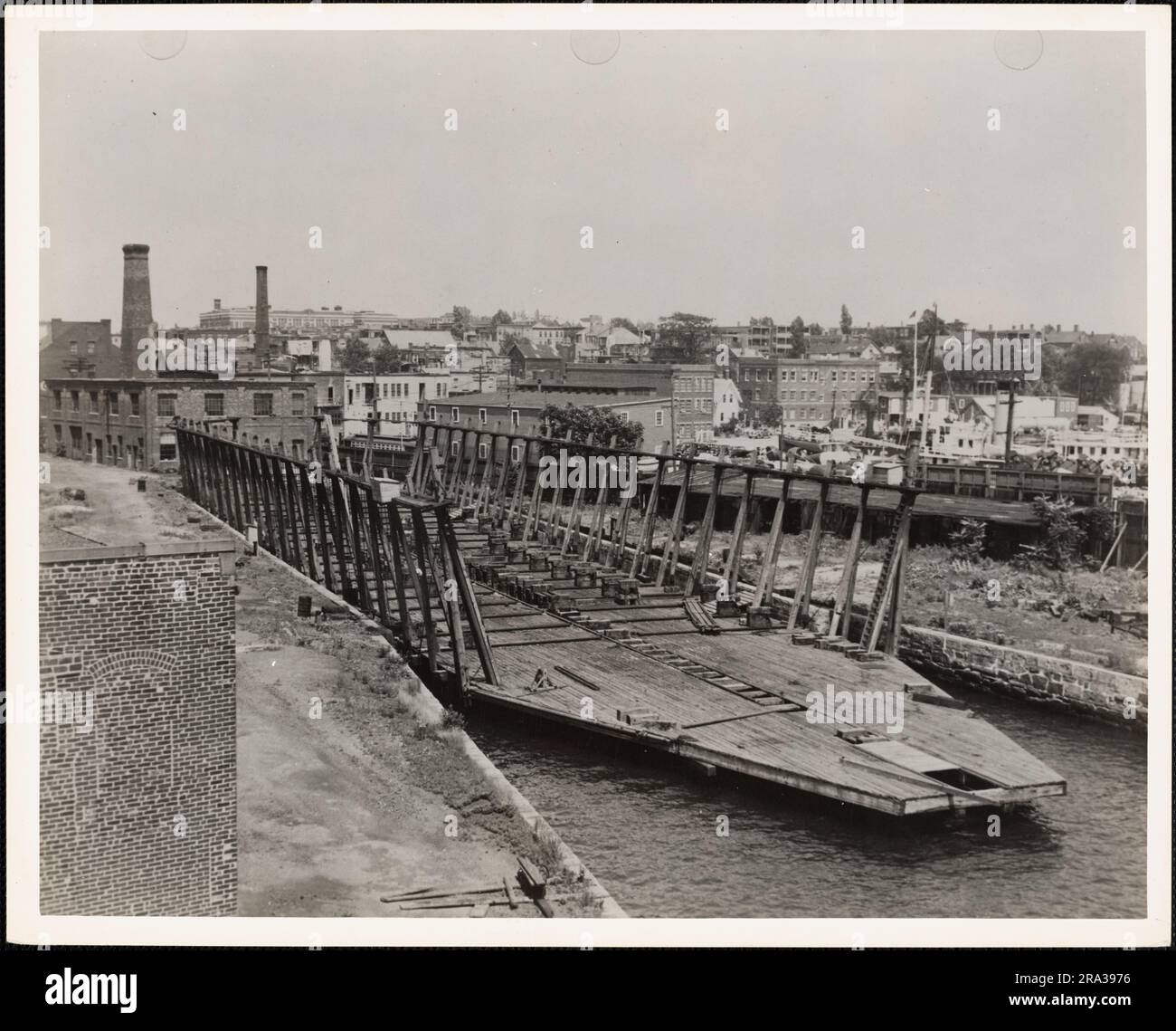 Marine Railway #13 Chelsea Annex, Rehabilitated in Feb. 1943, Chelsea ...