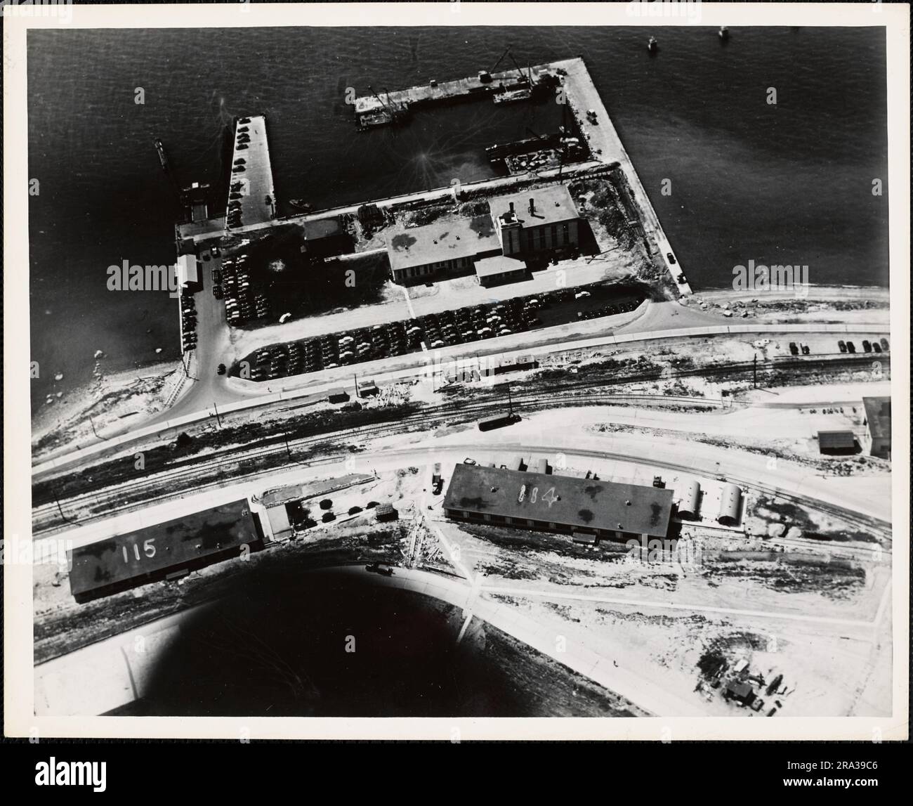 Gould Island Ferry Slip and Garage and Locomotive Building, Middletown ...