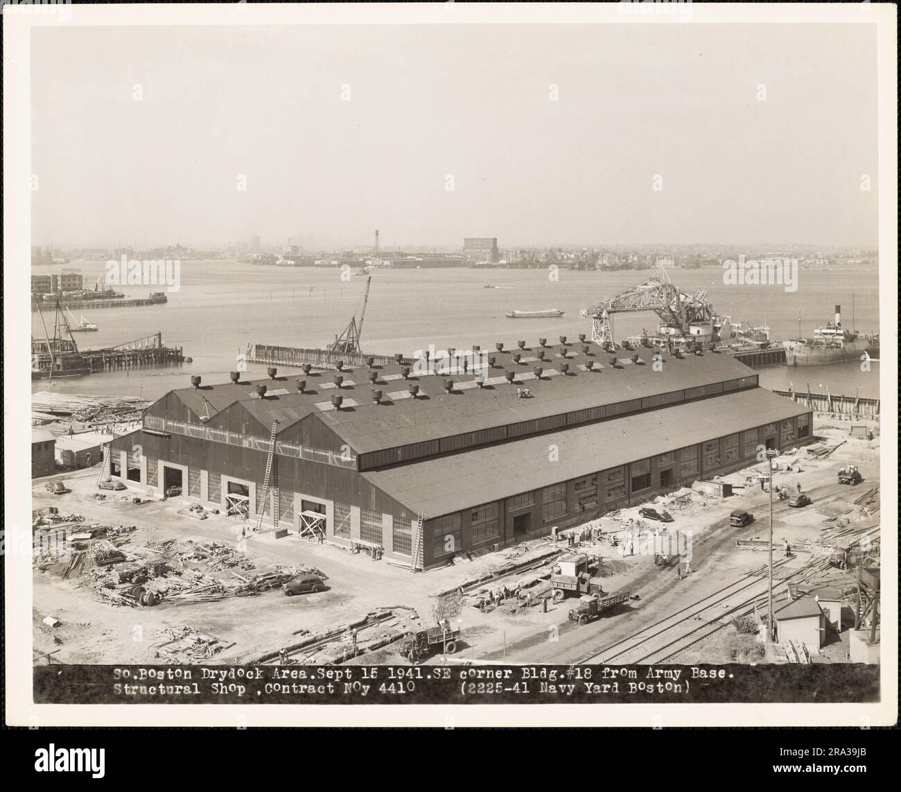 Building #18, U.S. Naval Dry Dock, South Boston, Massachusetts ...