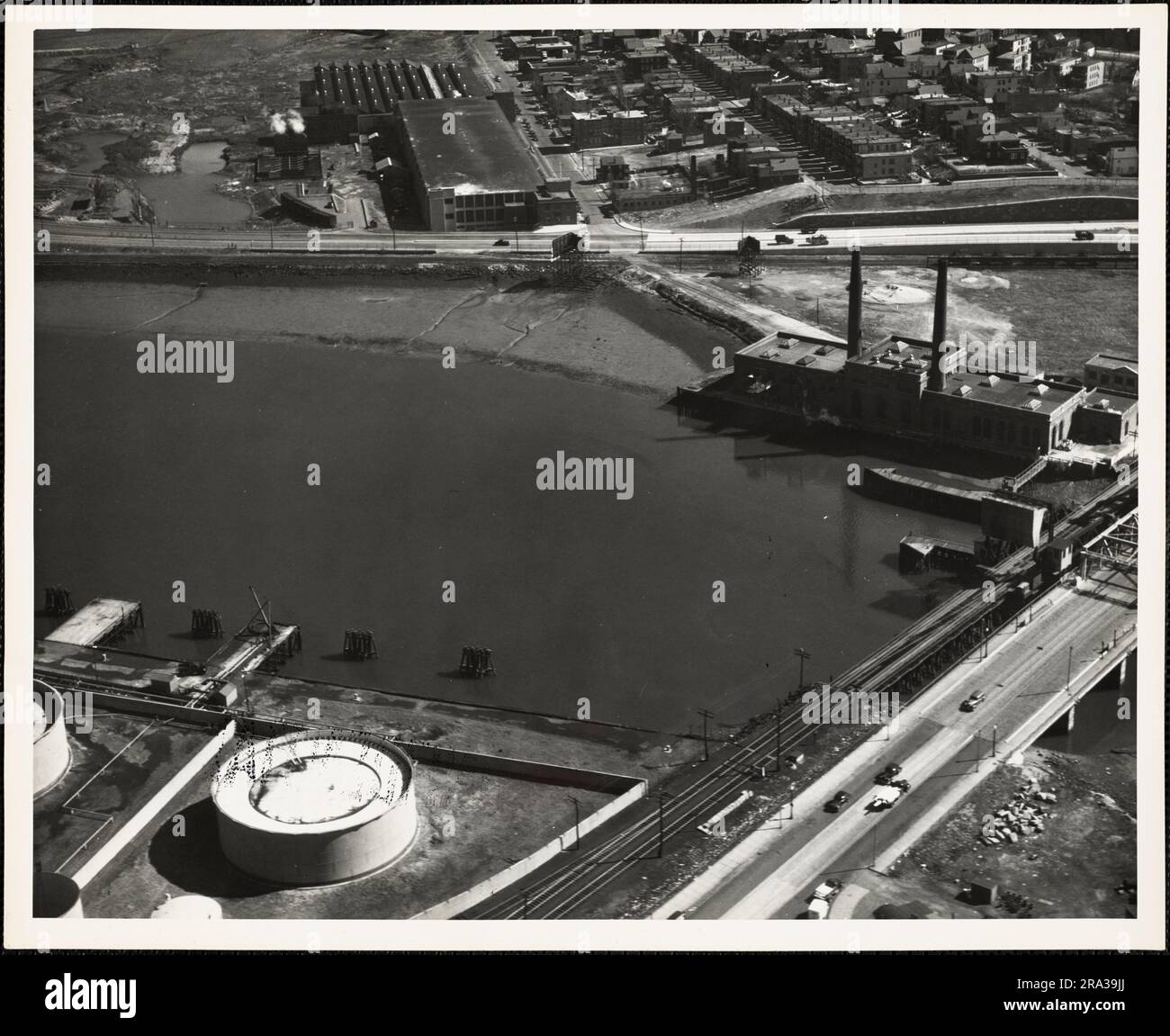 View of Orient Heights Shore Line Taken at 600 Feet, Chelsea Creek ...
