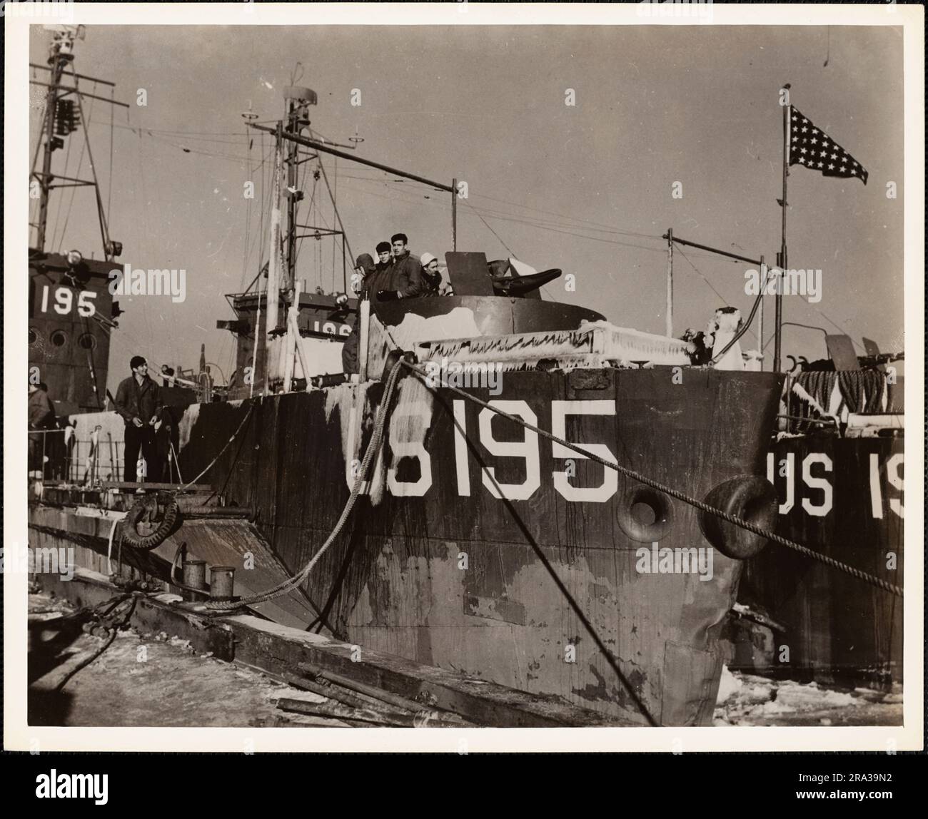 Arrival Landing Class Infantry (LCI) View from European Invasions at ...