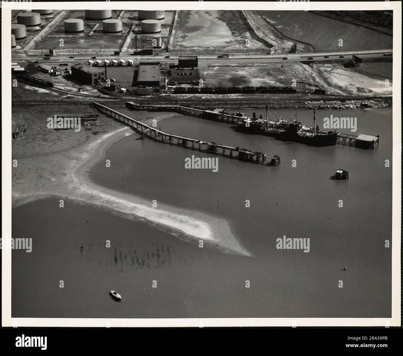 View of Orient Heights Shore Line Taken at 600 Feet, Chelsea Creek ...