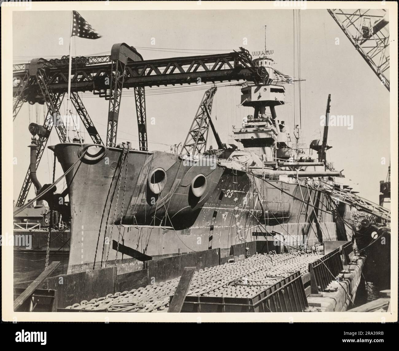 Boston naval shipyard uss boston hi-res stock photography and images ...