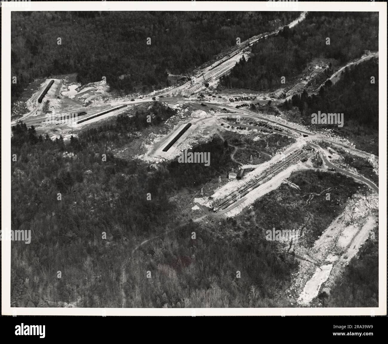 Construction Progress U.S. Naval Ammunition Depot, Annex, Hingham ...