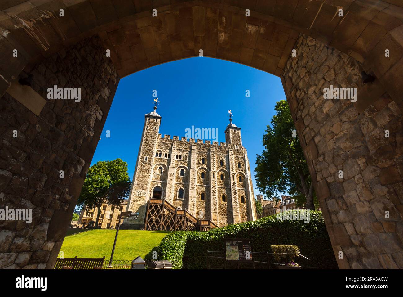 The Tower Of London Is A Historic Castle With Medieval Walls And Is A