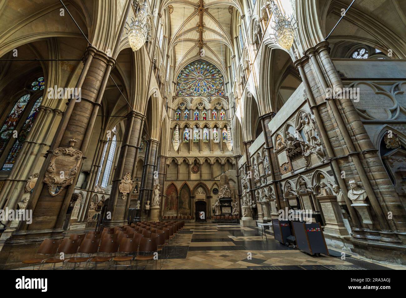 Westminster Abbey, a historic church in London that serves as the ...