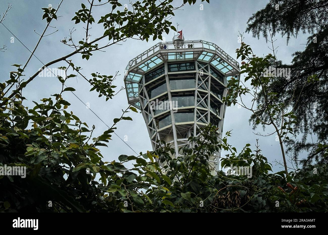 Kathmandu, Bagmati, Nepal. 30th June, 2023. The country's first Skywalk ...