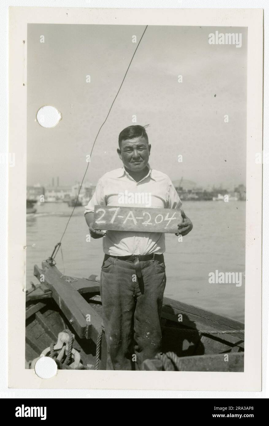 This report consists of two photographs and a small report documenting ...