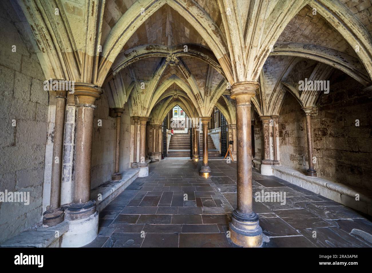 Westminster Abbey interior, a historic church and major attraction in ...