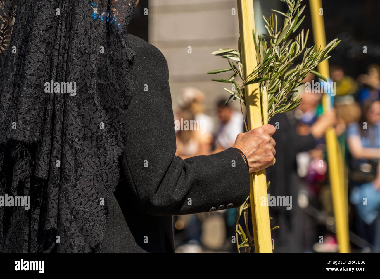 Holy Week in Madrid Spain, Semana Santa religious processions with ...