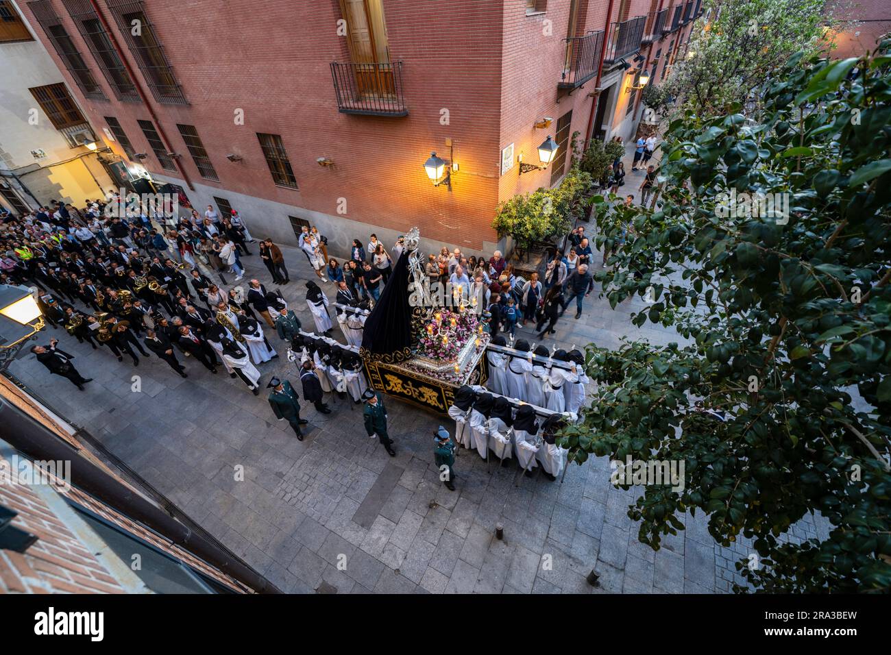 Easter, Holy Week Semana Santa Processions in Madrid, Spain. Religious ...