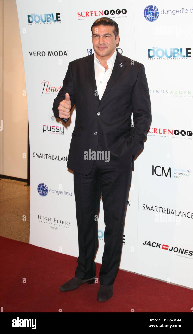 London, UK. Tamer Hassan at The Double UK film premiere held at Jack ...