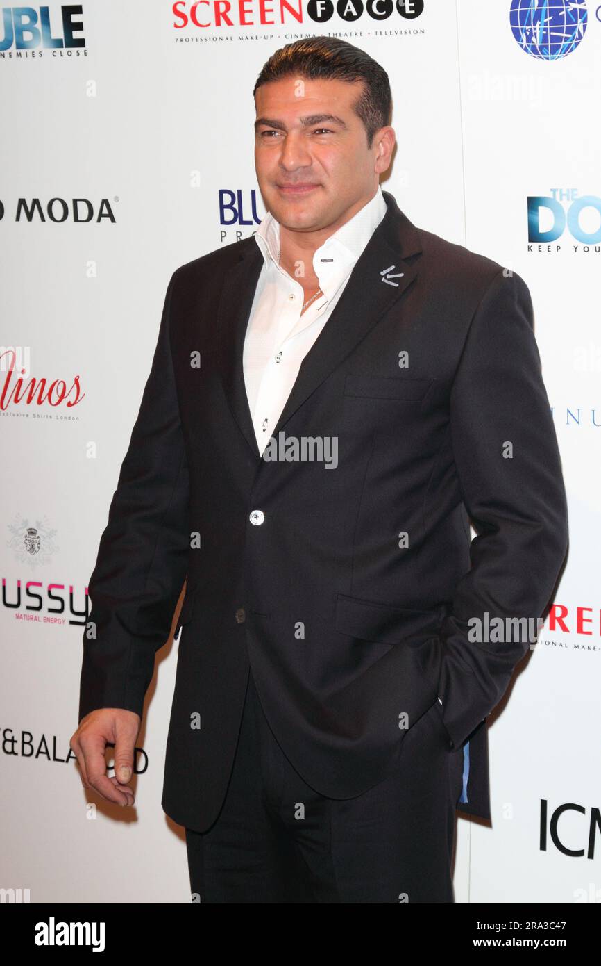London, UK. Tamer Hassan at The Double UK film premiere held at Jack ...