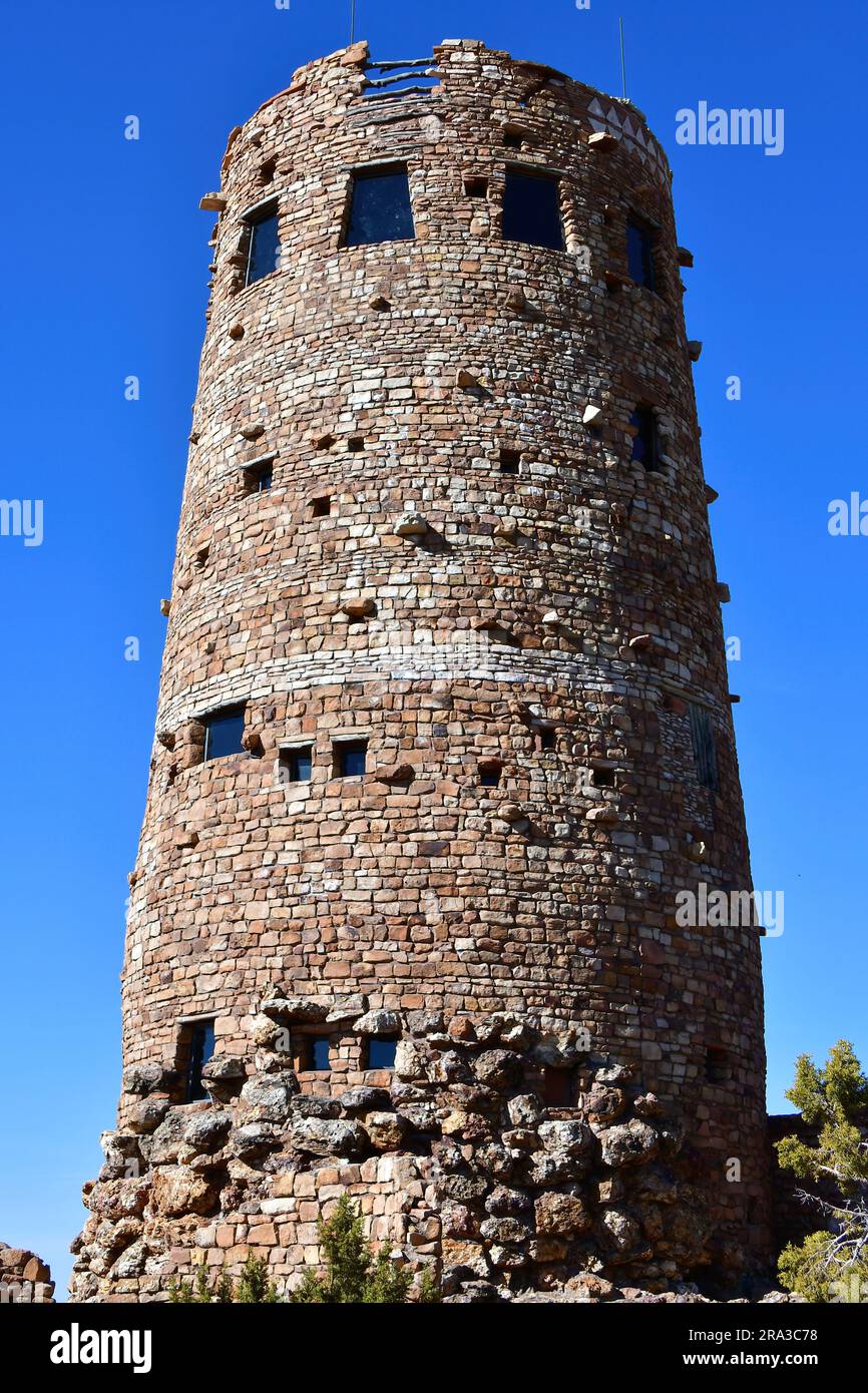 observation tower, Grand Canyon, Grand Canyon National Park, Arizona ...