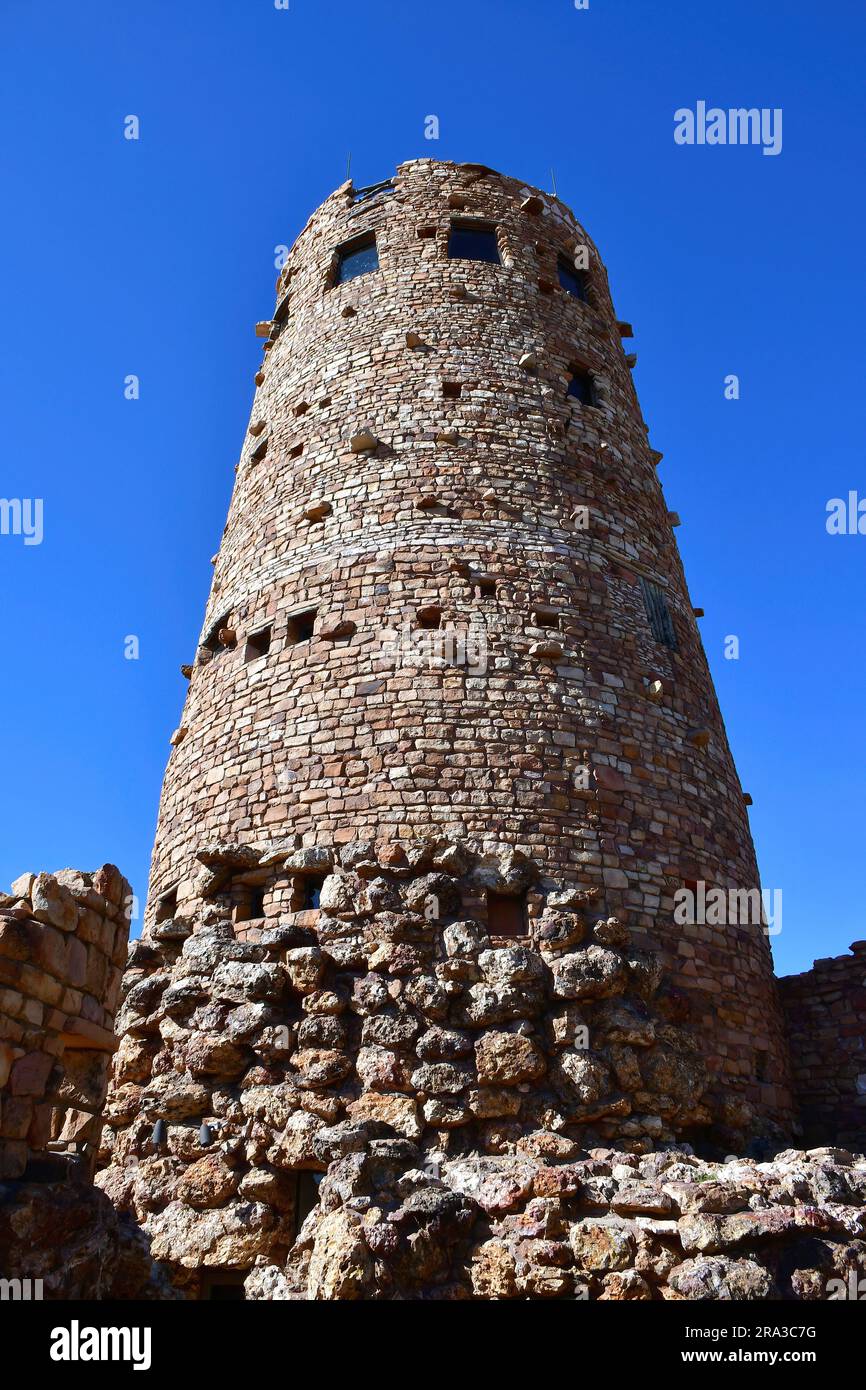 observation tower, Grand Canyon, Grand Canyon National Park, Arizona ...
