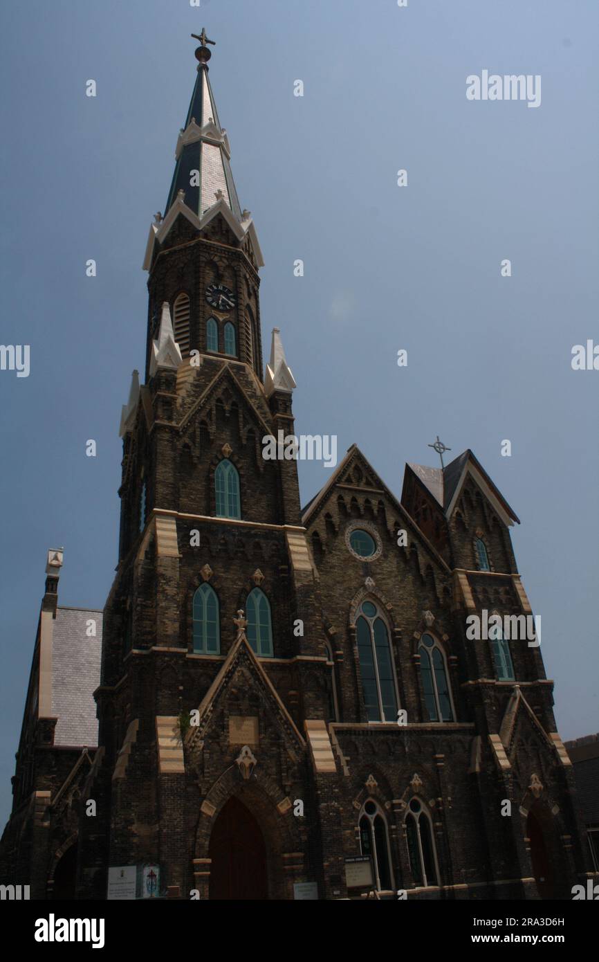 Beautiful Trinity Lutheran Church in Milwaukee, Wisconsin Stock Photo ...