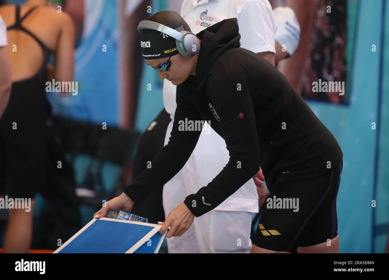 Melanie Henique, Women Heat 50 M Butterfly during the French Elite ...